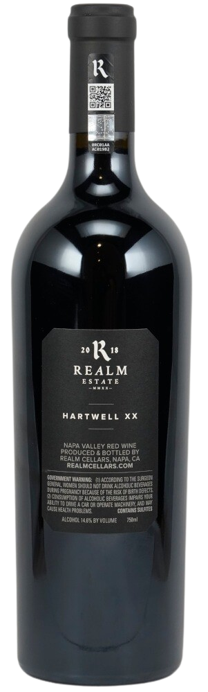 2018 Hartwell XX von Realm Cellars